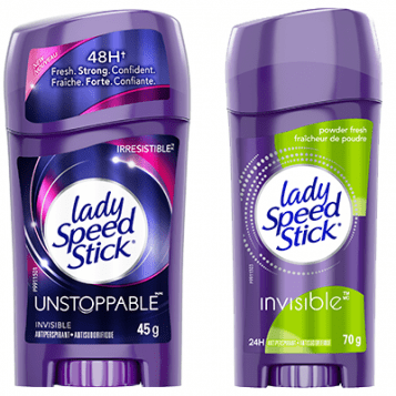 Lady Speedstick Coupons I Canada I Save on Deodorant
