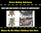 Graco Recall in Canada Table2Table 6 in 1 High Chairs