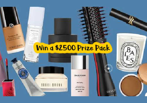 Fashion Magazine Contest: WIN a $2500 prize of beauty products